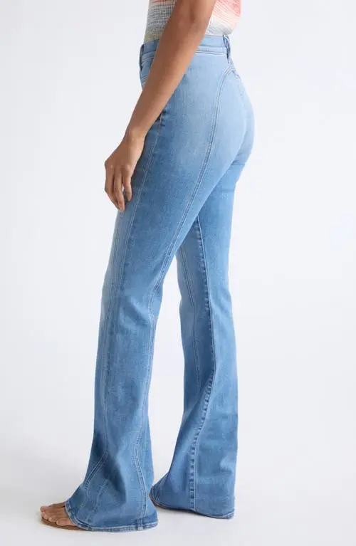 Veronica Beard Beverley High Waist Flare Jeans