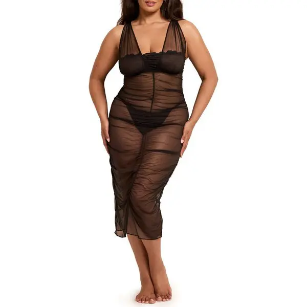 ADORE ME Eave Slip & G-string Set Lingerie - Black