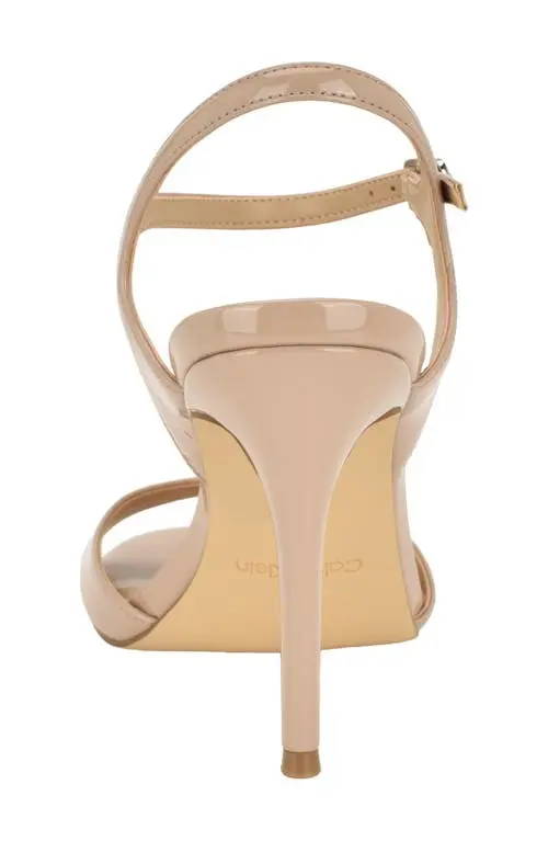 Calvin Klein Barlett Ankle Strap Stiletto Sandal - Light Natural