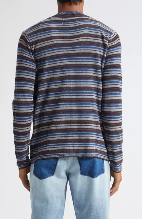 MAISON MARGIELA Stripe Knit Cardigan