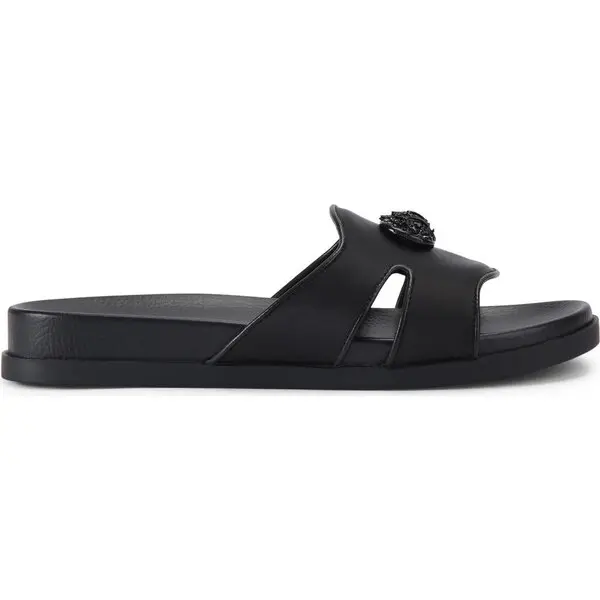 Kurt Geiger Chelsea Cutout Slide Sandal - Black