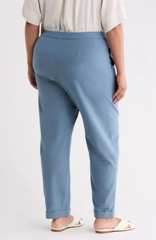 Eileen Fisher Cuffed Tapered Ankle Pants
