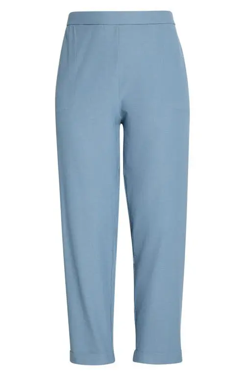 Eileen Fisher Cuffed Tapered Ankle Pants