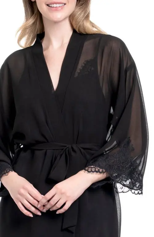 IN BLOOM BY JONQUIL Britney Chiffon Wrap Robe