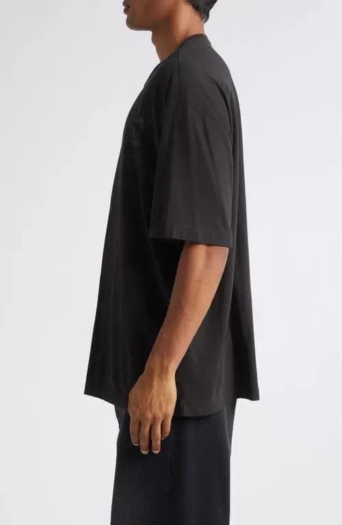 MAISON MARGIELA Numeric Cotton Oversize Graphic T-shirt