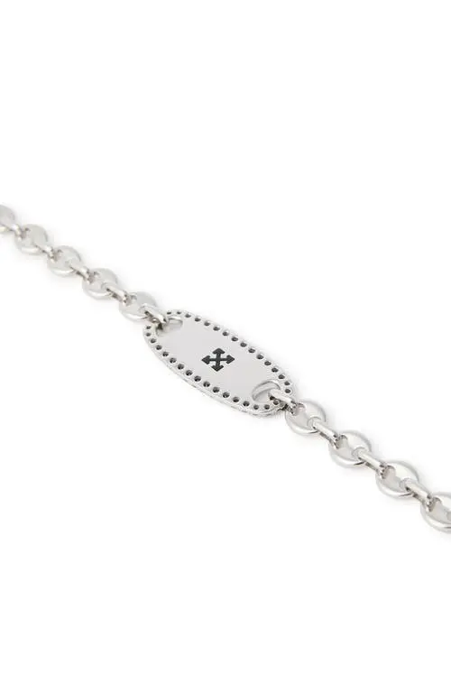 Off-White Quotable Logo Mariner Chain Bracelet