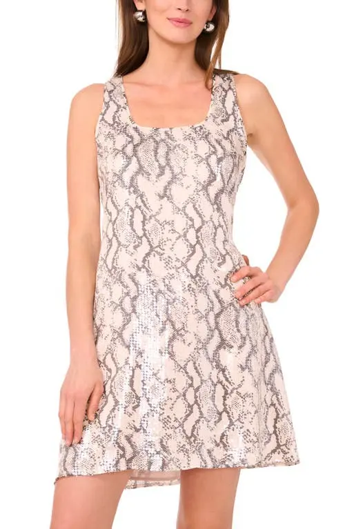 Vince Camuto Sequin Sleeveless Dress