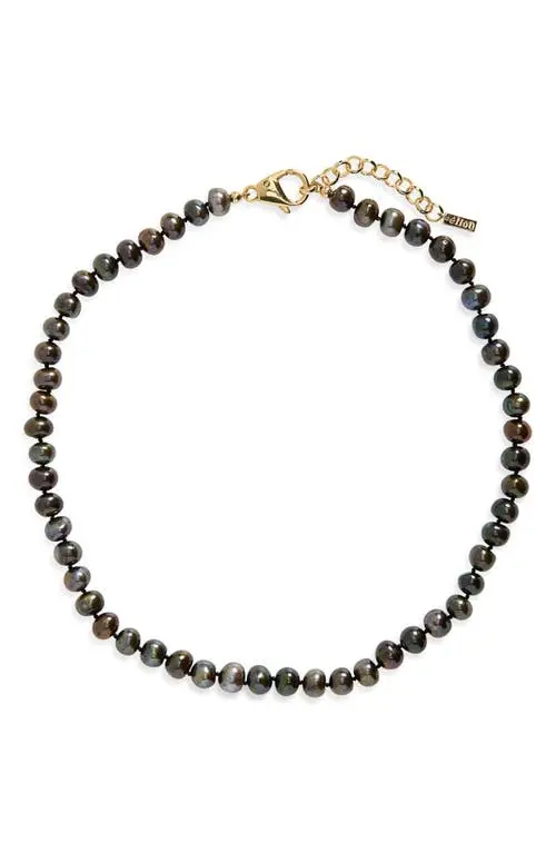 Éliou Kala Freshwater Pearl Necklace - Black