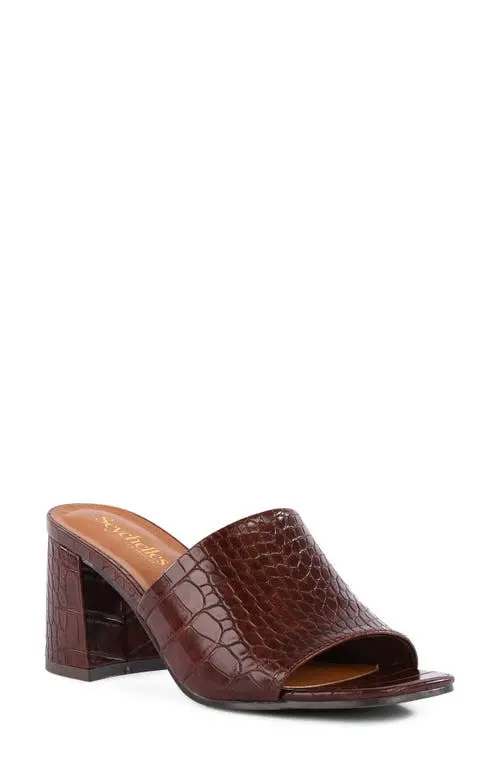 Seychelles Adapt 3 Open Toe Slide Sandal - Brown