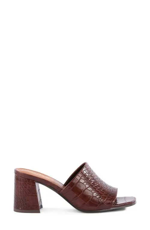 Seychelles Adapt 3 Open Toe Slide Sandal - Brown