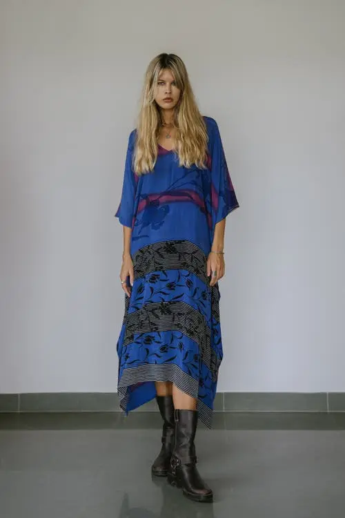 SUN CHILD Long Caftan Lyman