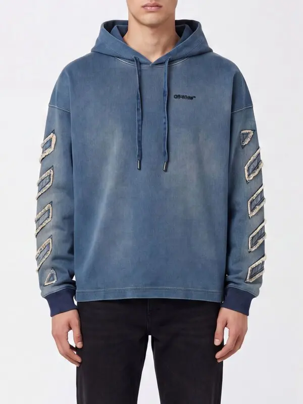 Off-White Sweatshirt - Blue