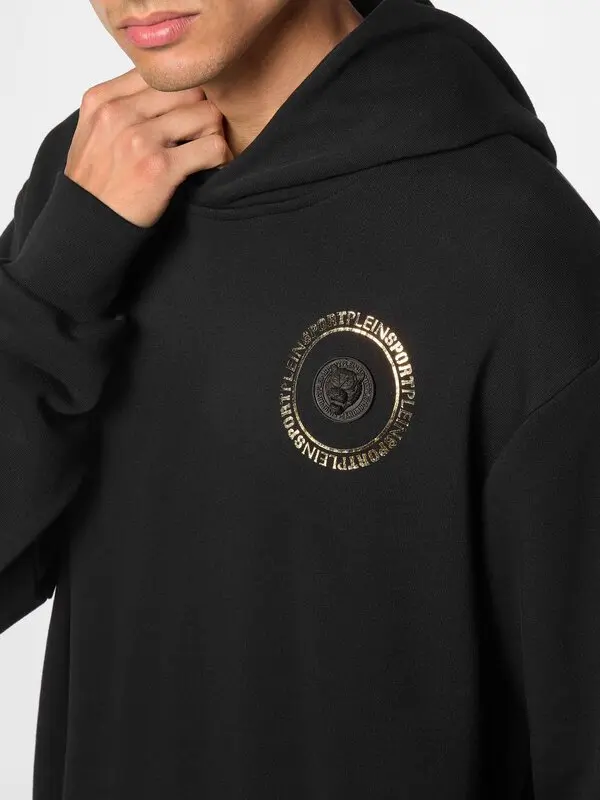 PLEIN SPORT Slim Fit Cotton Hoodie