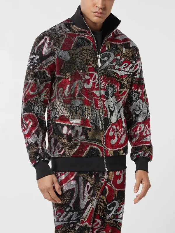 Philipp Plein Zip-up Track Jacket
