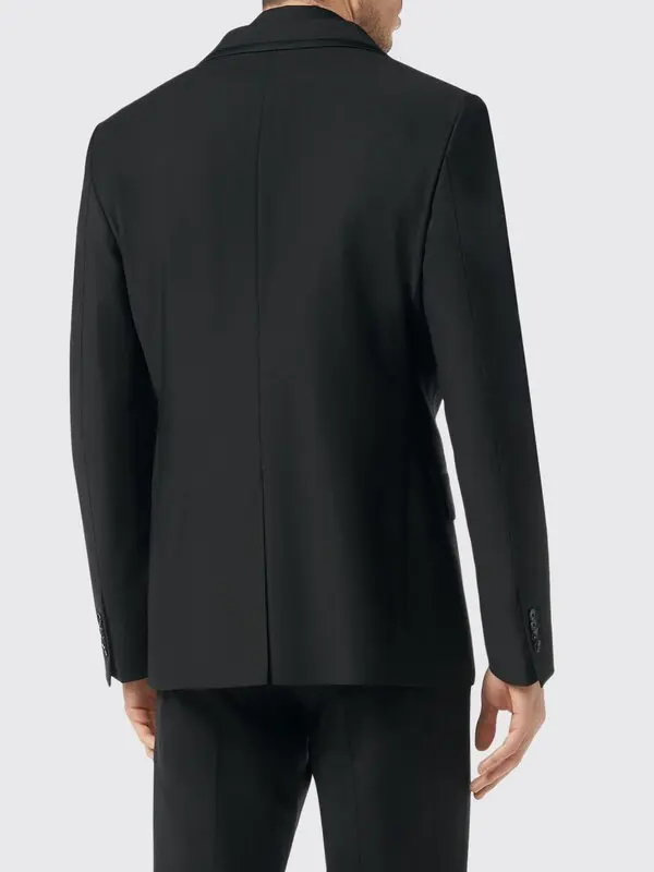 BILLIONAIRE Elegant Single-breasted Wool Blend Blazer With Two-button Closure