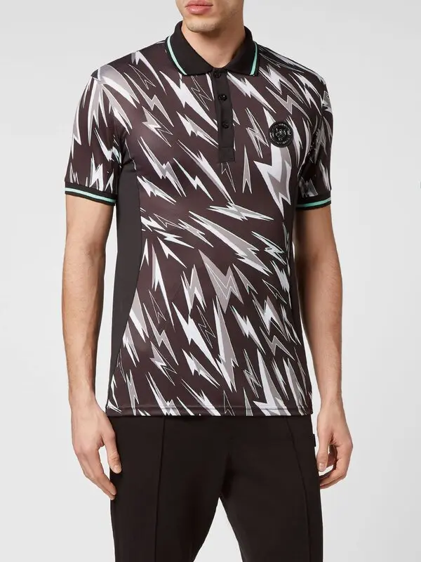 PLEIN SPORT Polo Shirt - Black