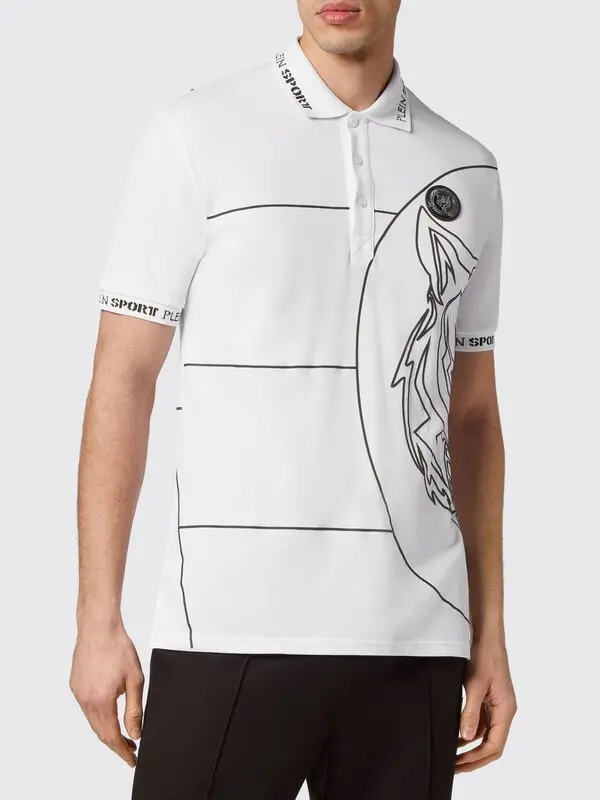 PLEIN SPORT Polo Shirt - White
