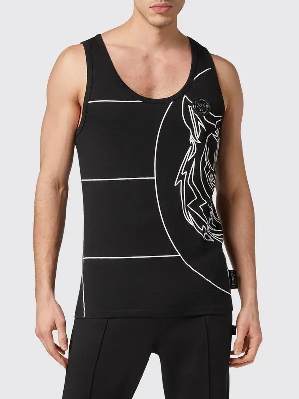 PLEIN SPORT Tank Top - White 1