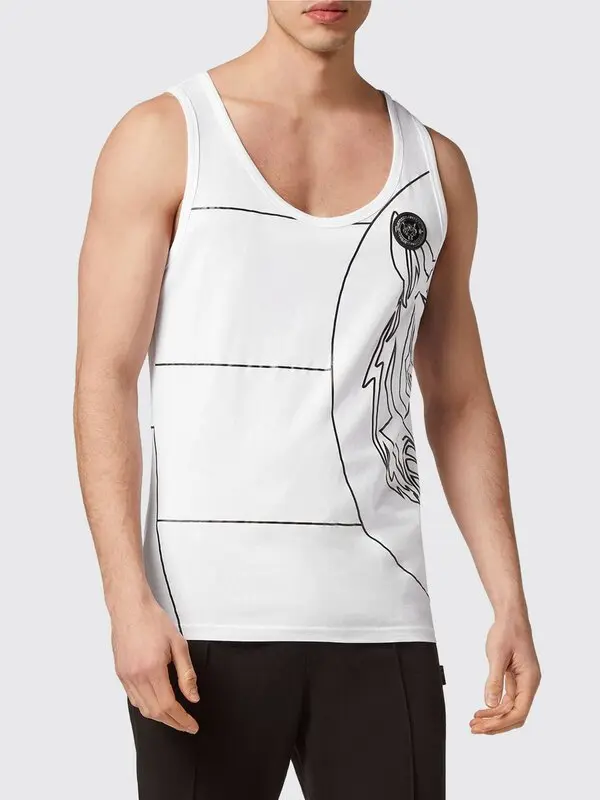 PLEIN SPORT Tank Top - White