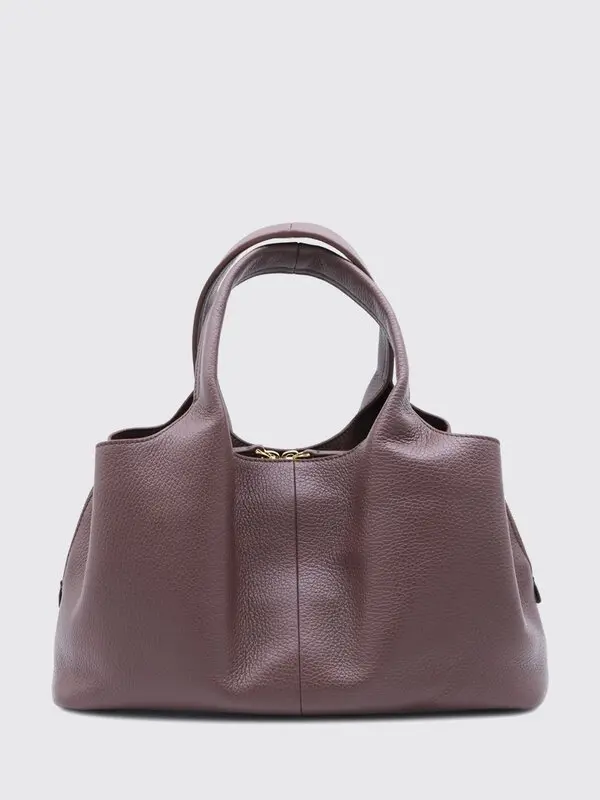 COCCINELLE Nell Pebbled Leather Handbag - Blueberry