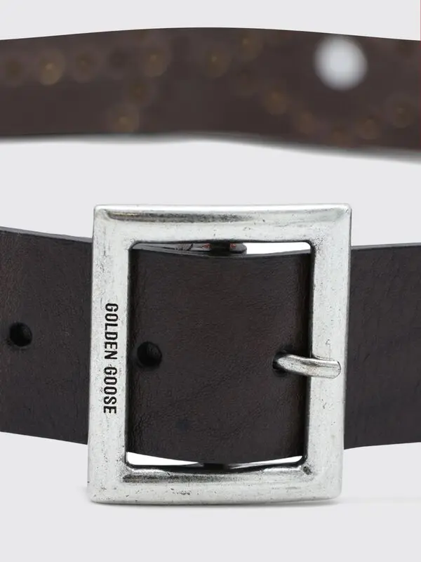 GOLDEN GOOSE Embellished Leather Belt