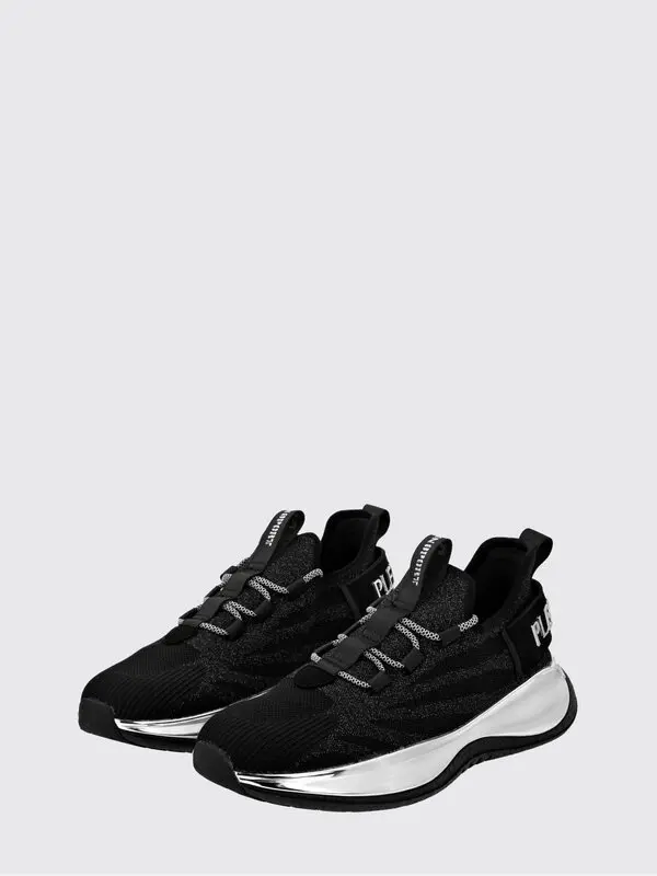 PLEIN SPORT The Iron Tiger Gen.x.02 Knit Sneakers With Chunky Sole - Black