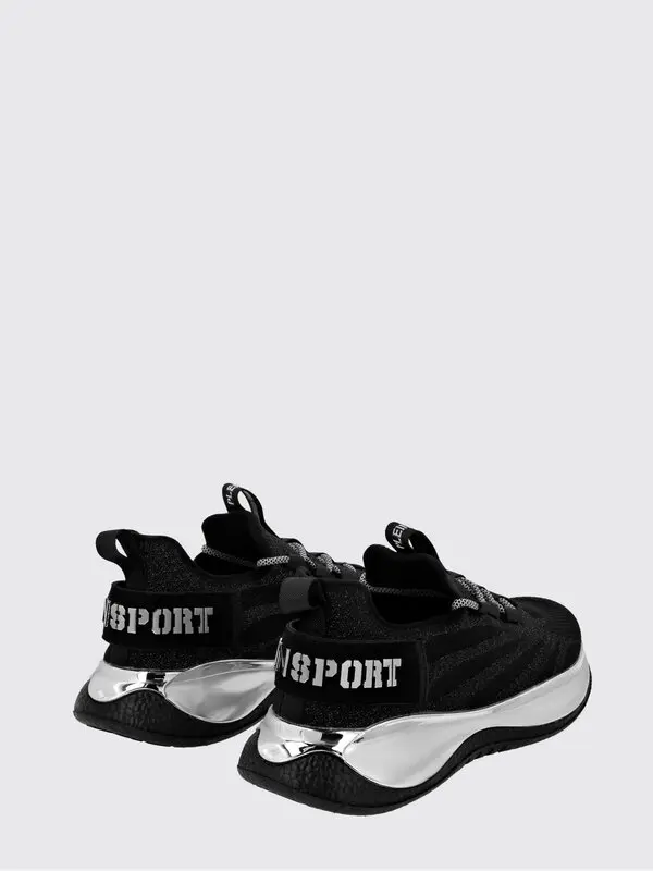 PLEIN SPORT The Iron Tiger Gen.x.02 Knit Sneakers With Chunky Sole - Black