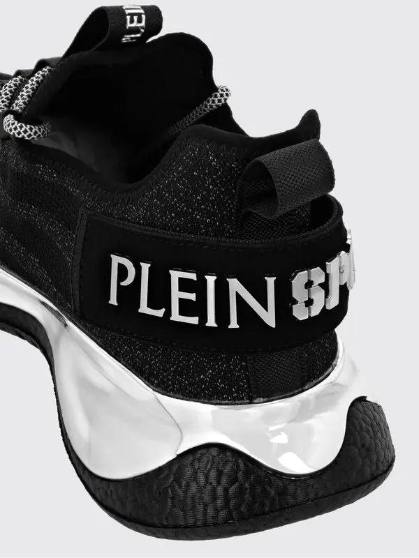 PLEIN SPORT The Iron Tiger Gen.x.02 Knit Sneakers With Chunky Sole - Black