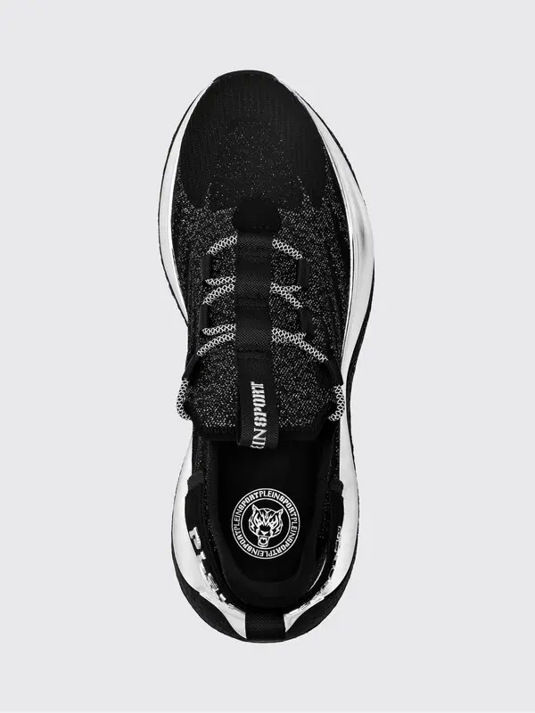 PLEIN SPORT The Iron Tiger Gen.x.02 Knit Sneakers With Chunky Sole - Black