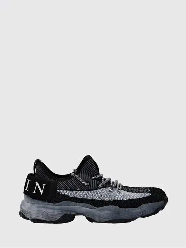 Philipp Plein Viscose Jersey Lace-up Low-top Sneakers
