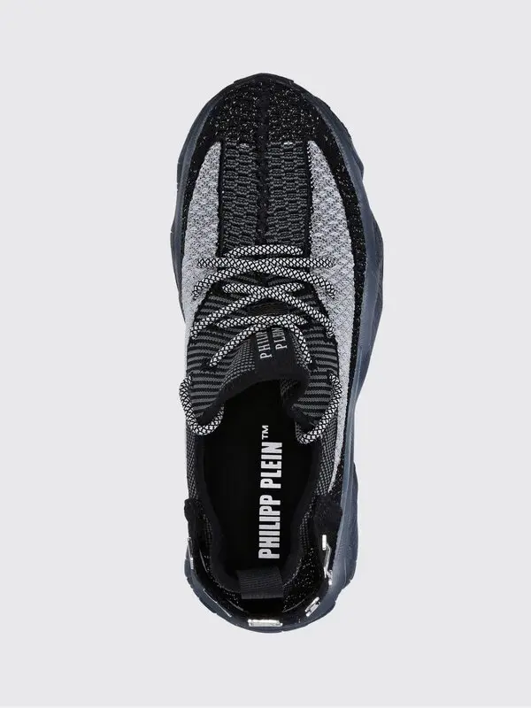 Philipp Plein Viscose Jersey Lace-up Low-top Sneakers