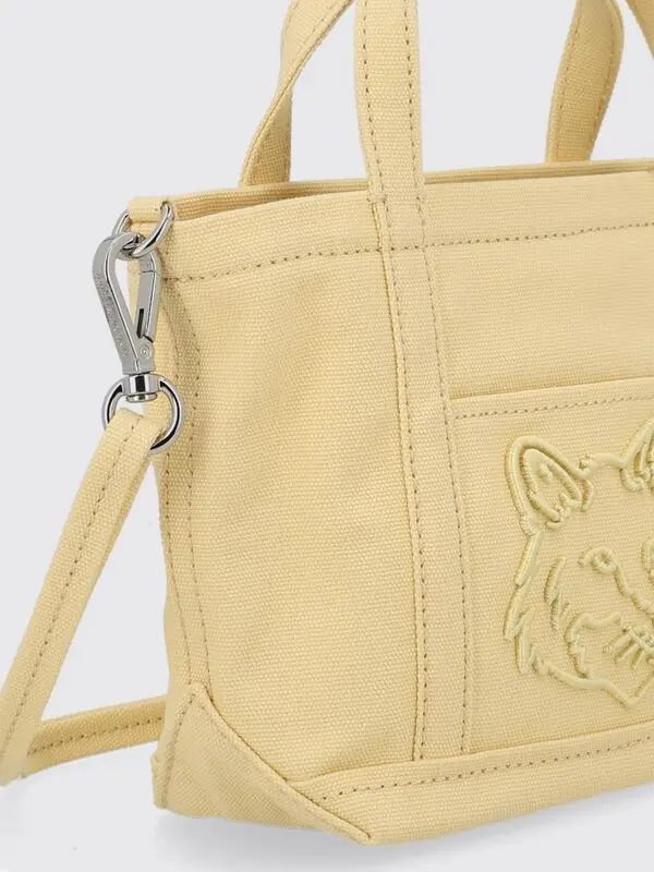 Maison Kitsuné Fox Head Mini Bag - Beige