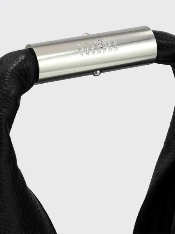 MAISON MARGIELA Japanese Grained Leather Shoulder Bag - Black