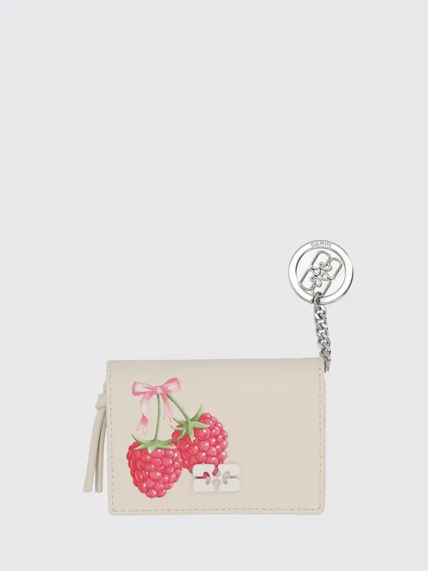 GANNI Wallet - Beige