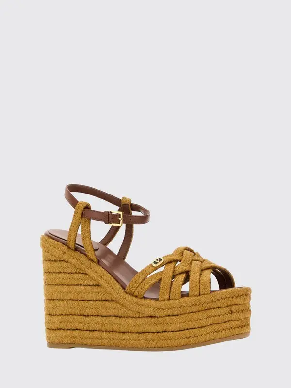 Valentino Garavani Espadrille Wedge Sandals