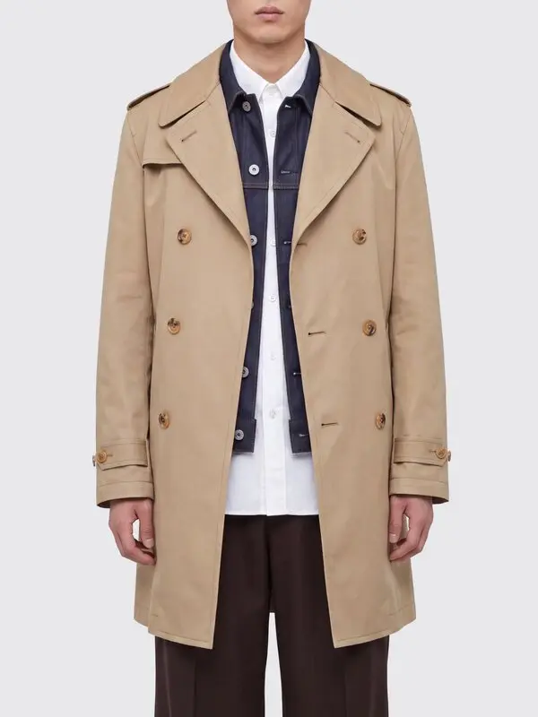 Junya Watanabe Double Breasted Trench Coat - Beige