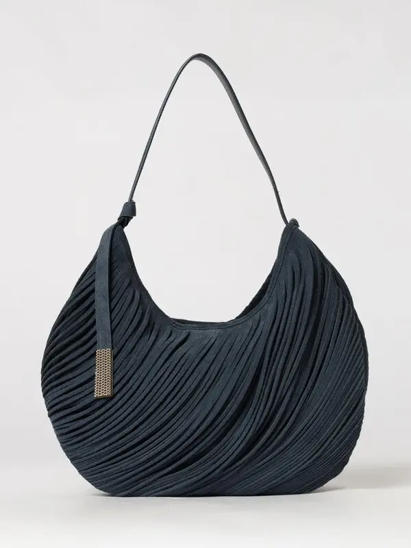 Emporio Armani Fringe Handbag - Navy