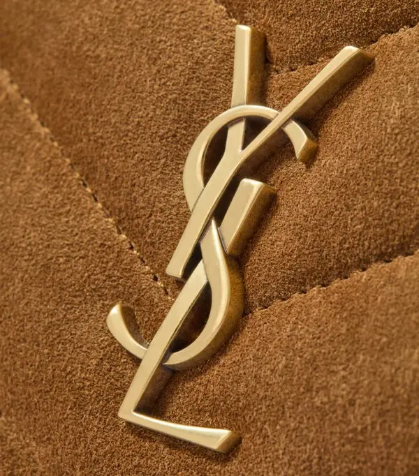 Saint Laurent Suede Loulou Camera Bag