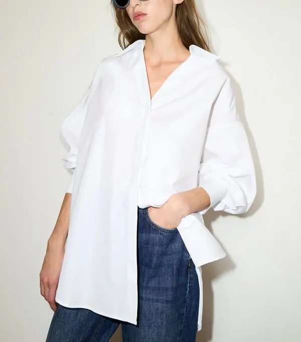 Max & Co. Cotton Spread Collar Shirt
