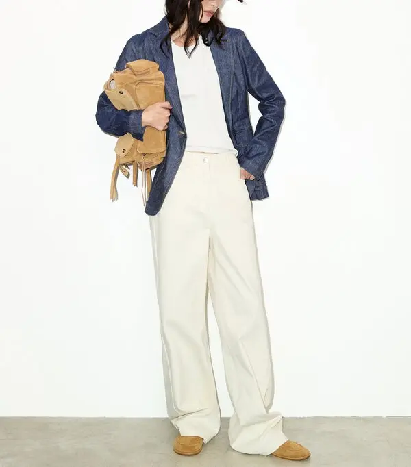 Max & Co. Wool-blend Straight Leg Trousers
