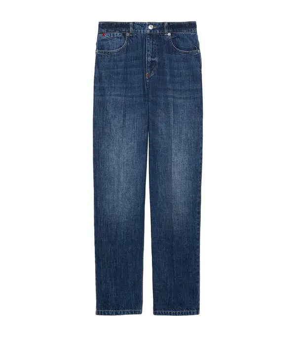 Max & Co. Straight Mid-wash Jeans