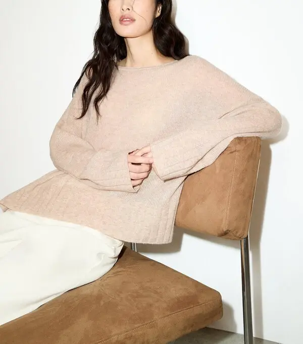 Max & Co. Linen Boat-neck Sweater