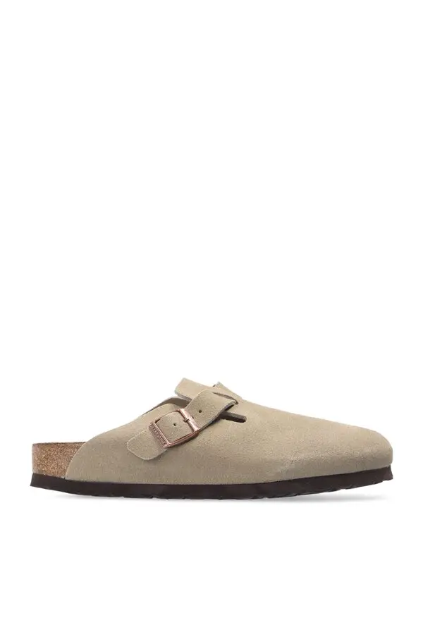 BIRKENSTOCK Boston Bs’ Slides - Beige