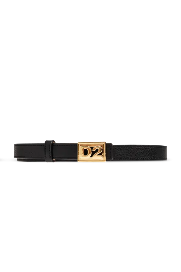 Dsquared2 Leather Belt - Black