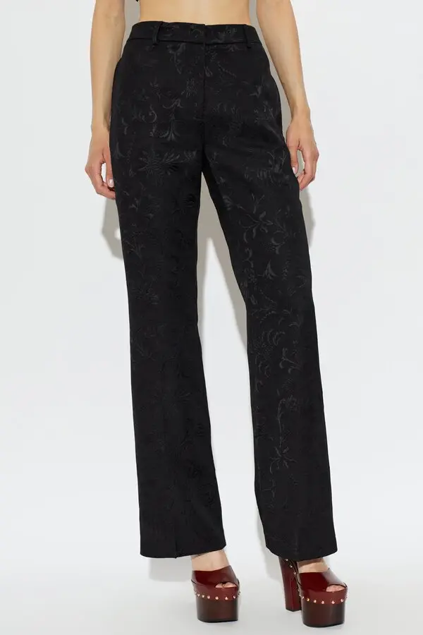 Etro Trousers With Flared Legs