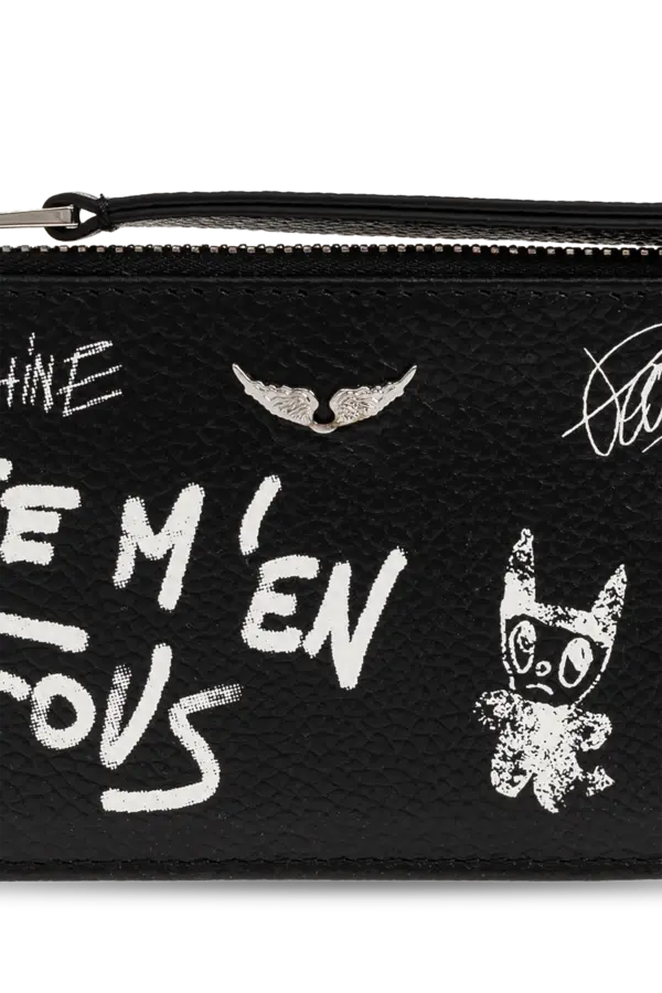 Zadig&Voltaire Leather Card Holder With Logo