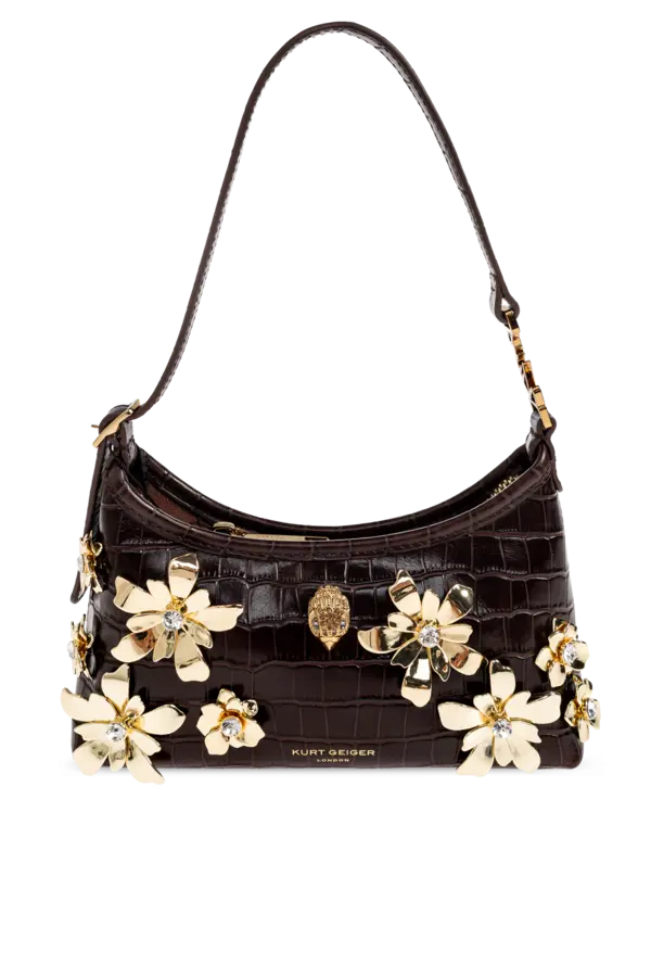 Kurt Geiger Bag `kurt Sling Flowers - Brown