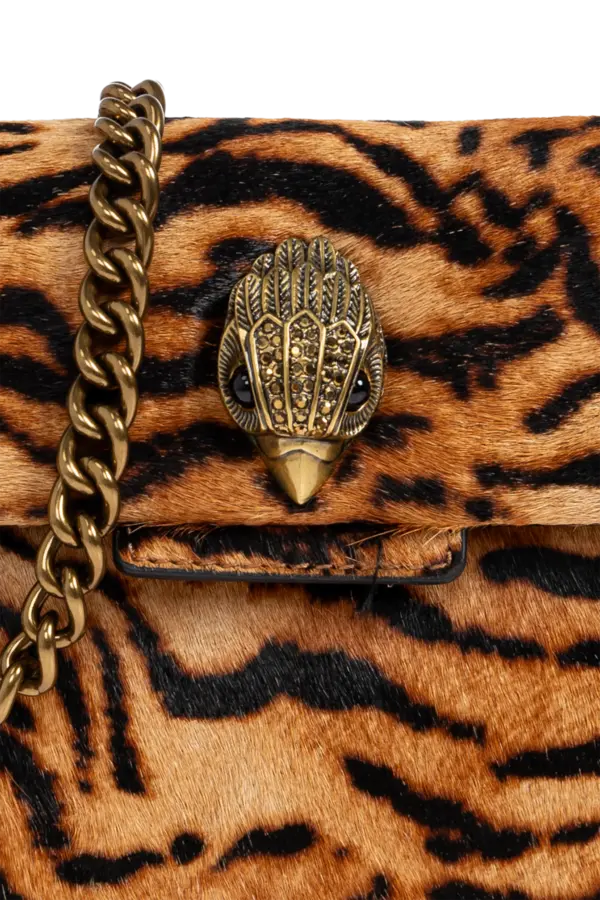 Kurt Geiger Mini Kensington Shoulder Bag With Tiger Print