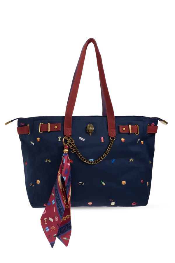 Kurt Geiger Solane" Shopper Bag - Navy Blue