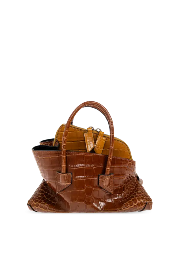 Attico La Passeggiata Mini’ Bag - Brown